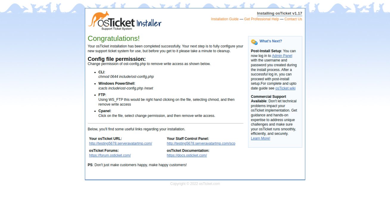 How To Deploy Osticket Helpdesk On Cloud Serveravatar