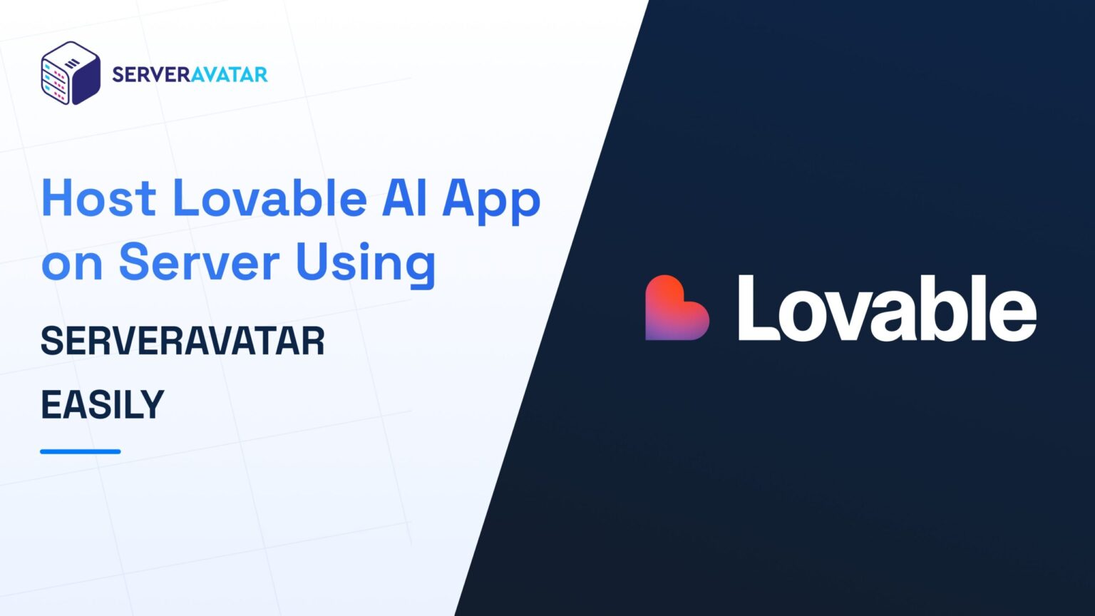Host Lovable AI App on Server Using ServerAvatar Easily