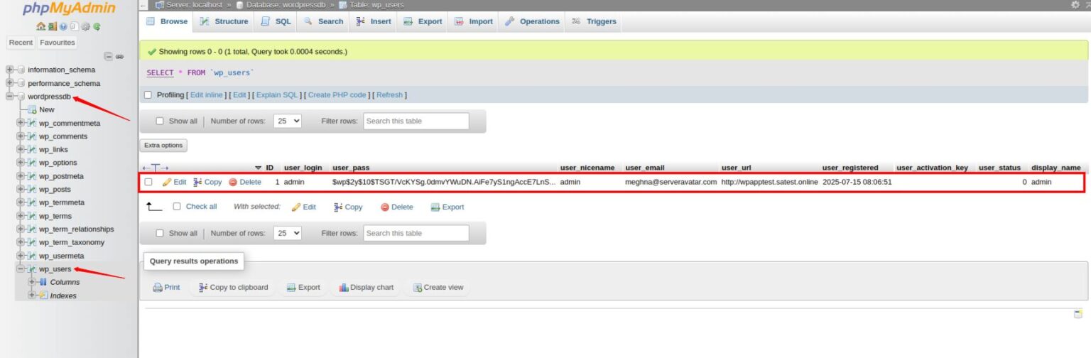 How to Change WordPress Admin Password via Database