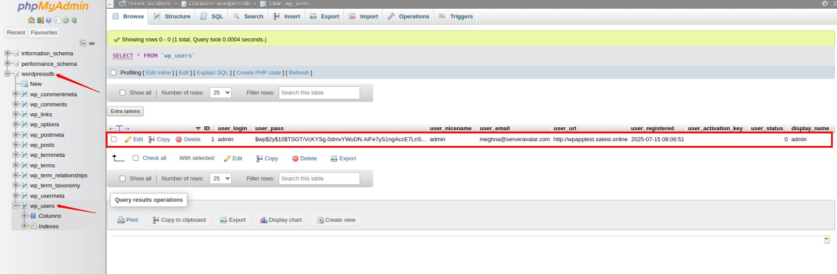 How to Change WordPress Admin Password via Database
