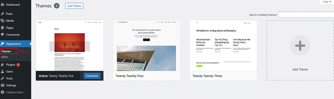 GeneratePress Theme Installation Guide for WordPress