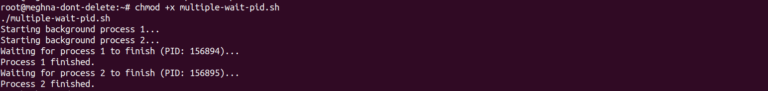 How to Use the wait Command in Bash