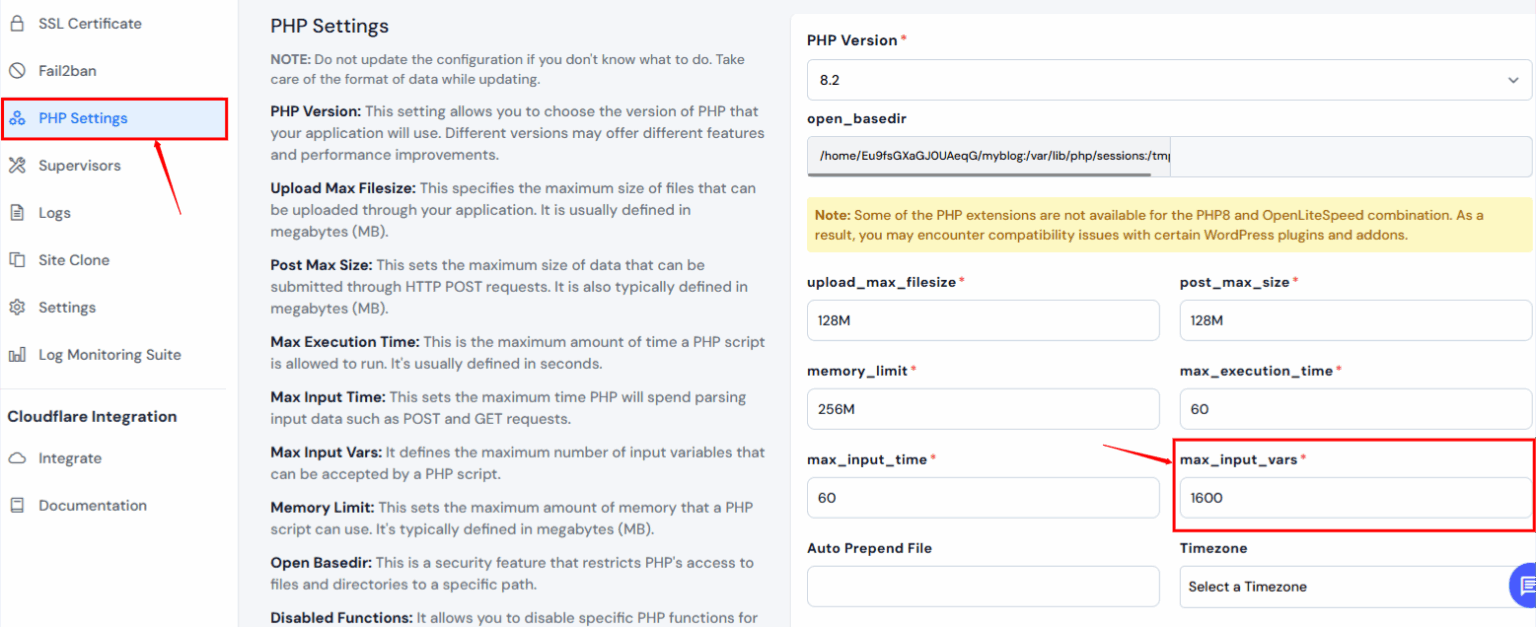 How to Increase PHP max_input_vars for Large Forms and Arrays
