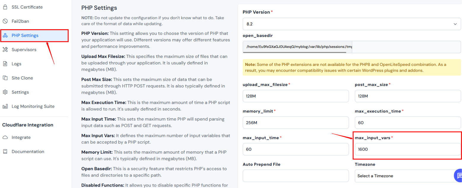 How to Increase PHP max_input_vars for Large Forms and Arrays