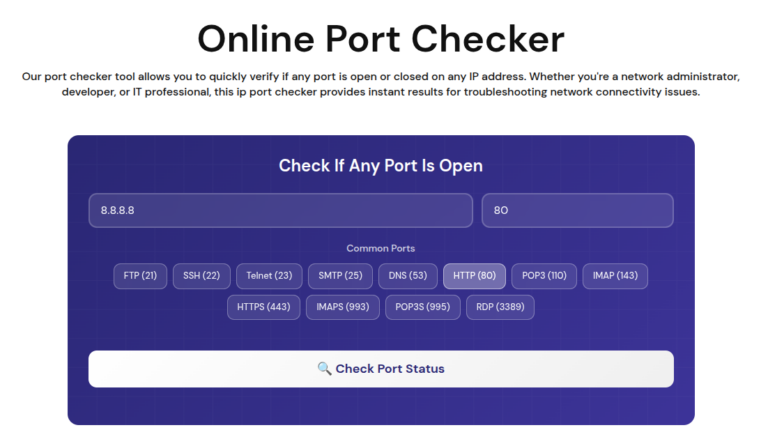 How to Check Open, Closed, or In-Use TCP Ports on Linux